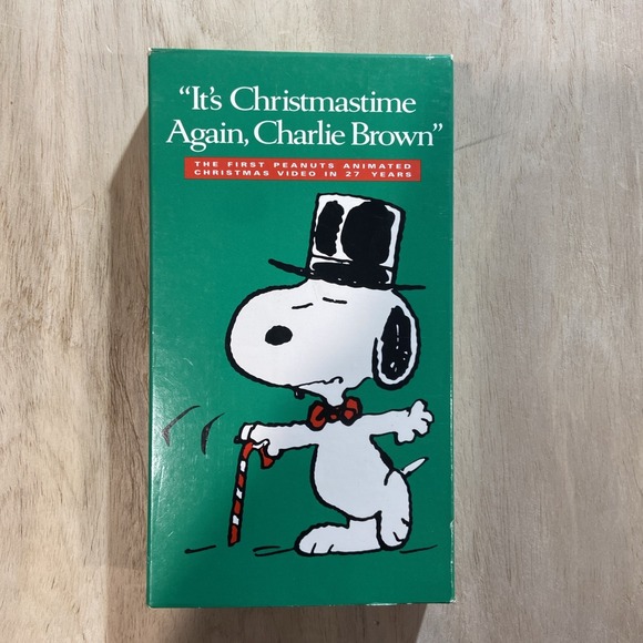 Cameras, Photo & Video | Its Christmastime Again Charlie Brown Vhs ...